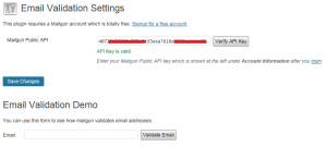 Mailgun Email Validator for WordPress - Jesin's Blog